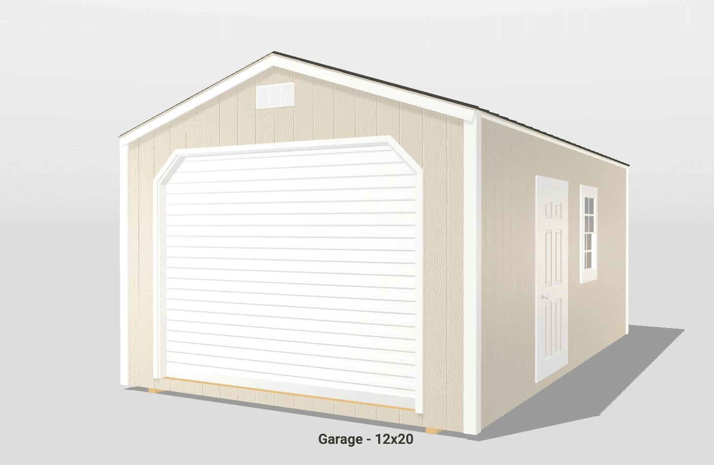 12x20 Garage - Amish Garages