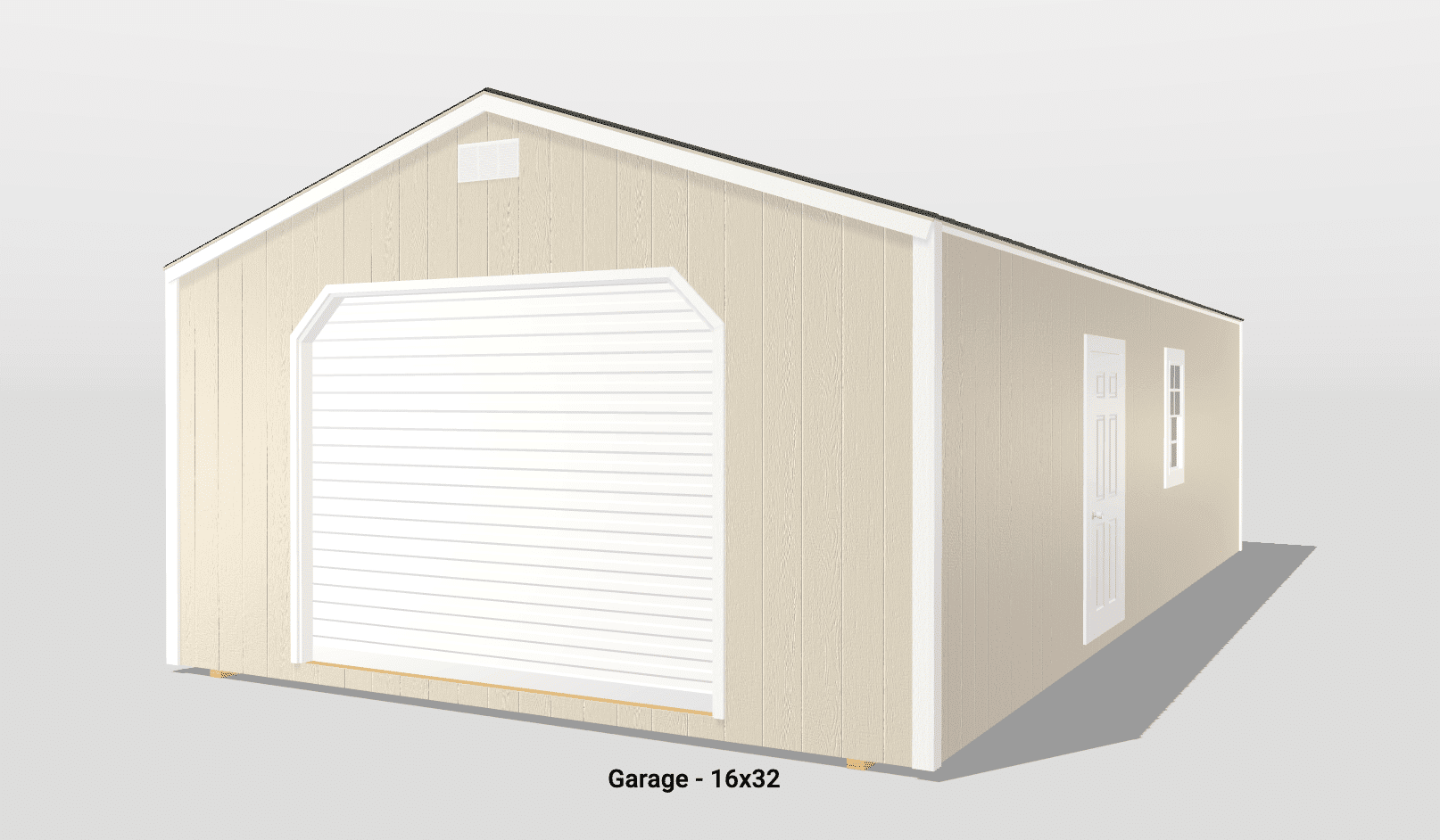 16x32 Garage - Amish Garages